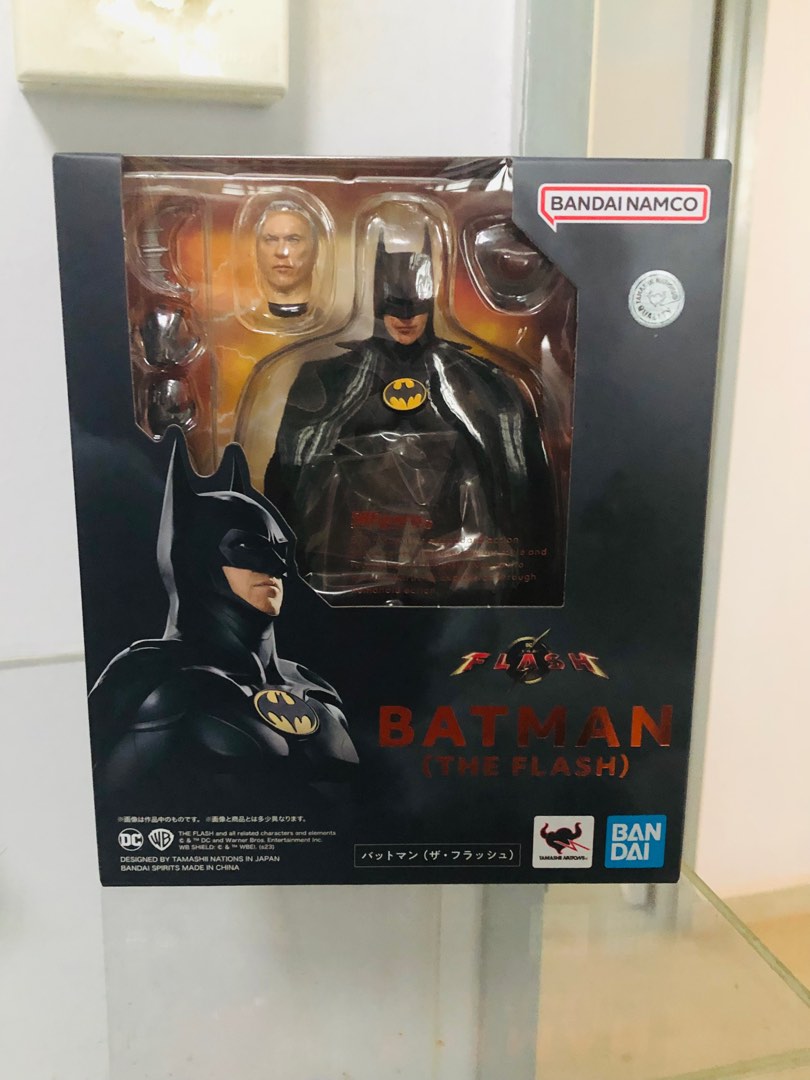 SHF Micheal Keaton Batman from Flash movie SHFIGUARTS original, Hobbies ...