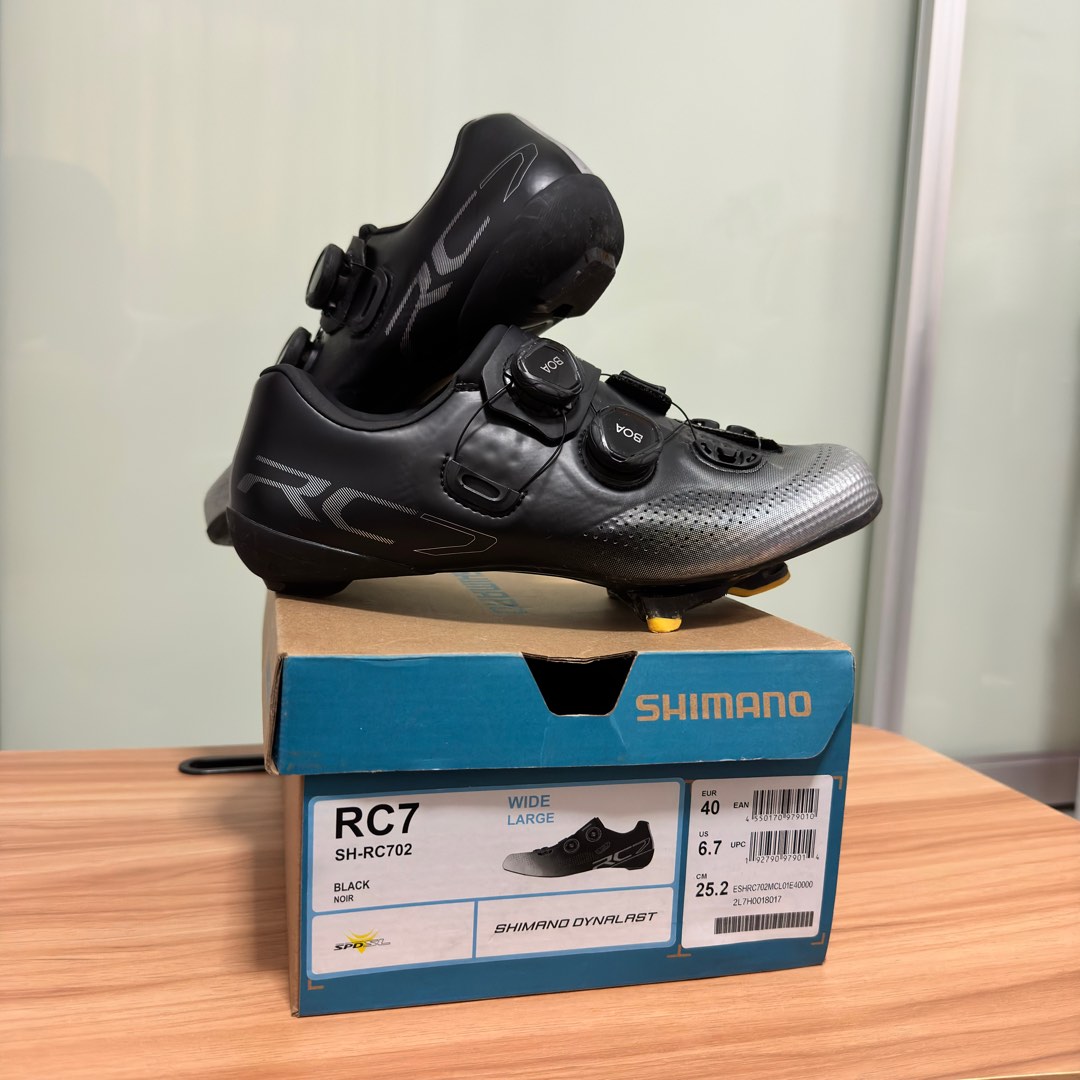 Shimano Rc7 - Size 40 Carbon Road Shoes, Sports Equipment, Bicycles ...