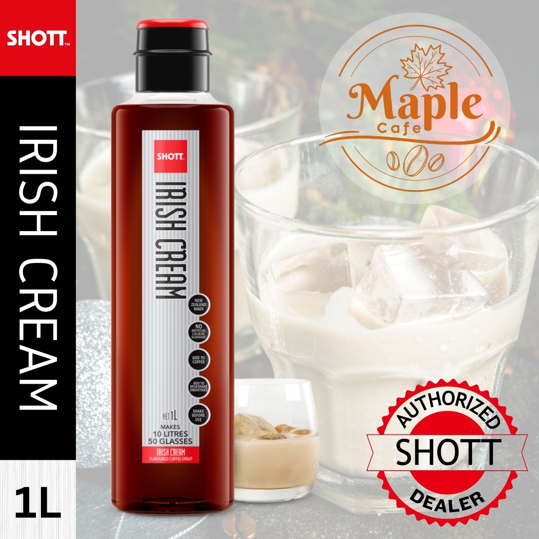 Shott Irish Cream Syrup 1 Liter Beverages Flavoring, Food & Drinks ...