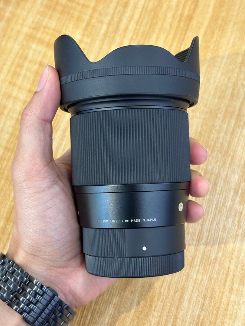 SIGMA E 16MM f/1.4 DC DN SONY E MOUNT, Photography, Lens & Kits on ...