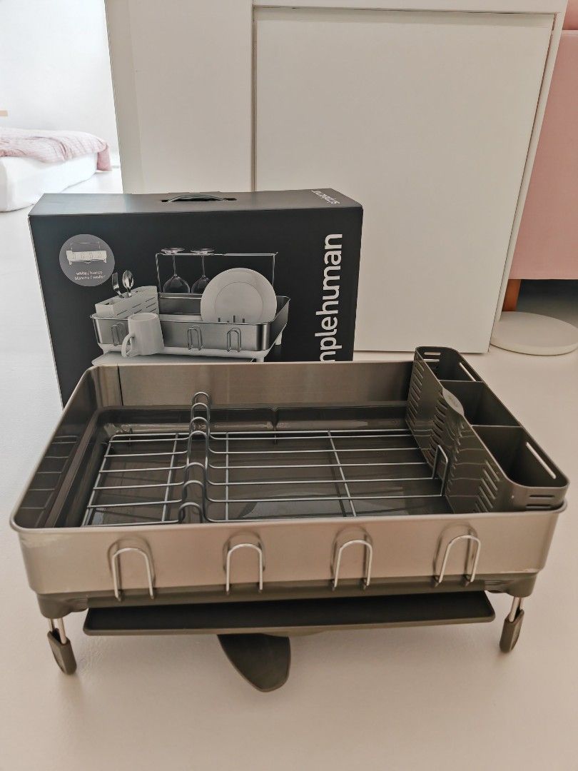 Simple human dish rack, Furniture & Home Living, Kitchenware ...