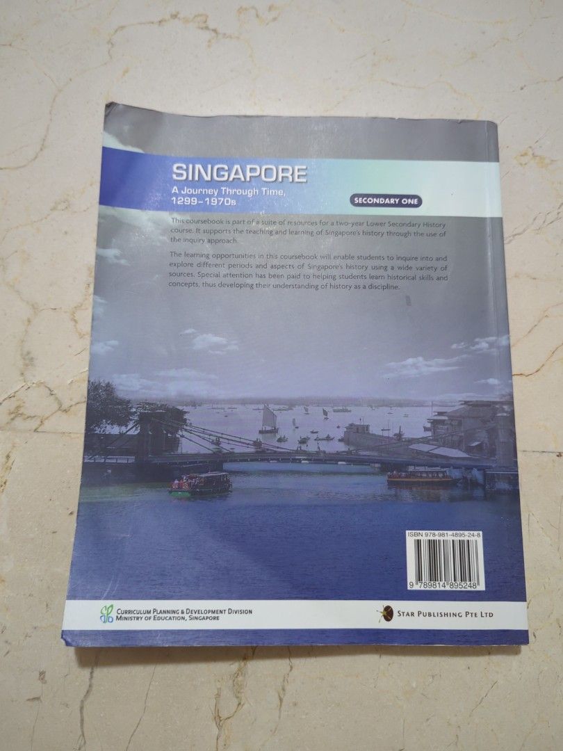 Singapore a journey through time (History textbook), Hobbies & Toys ...