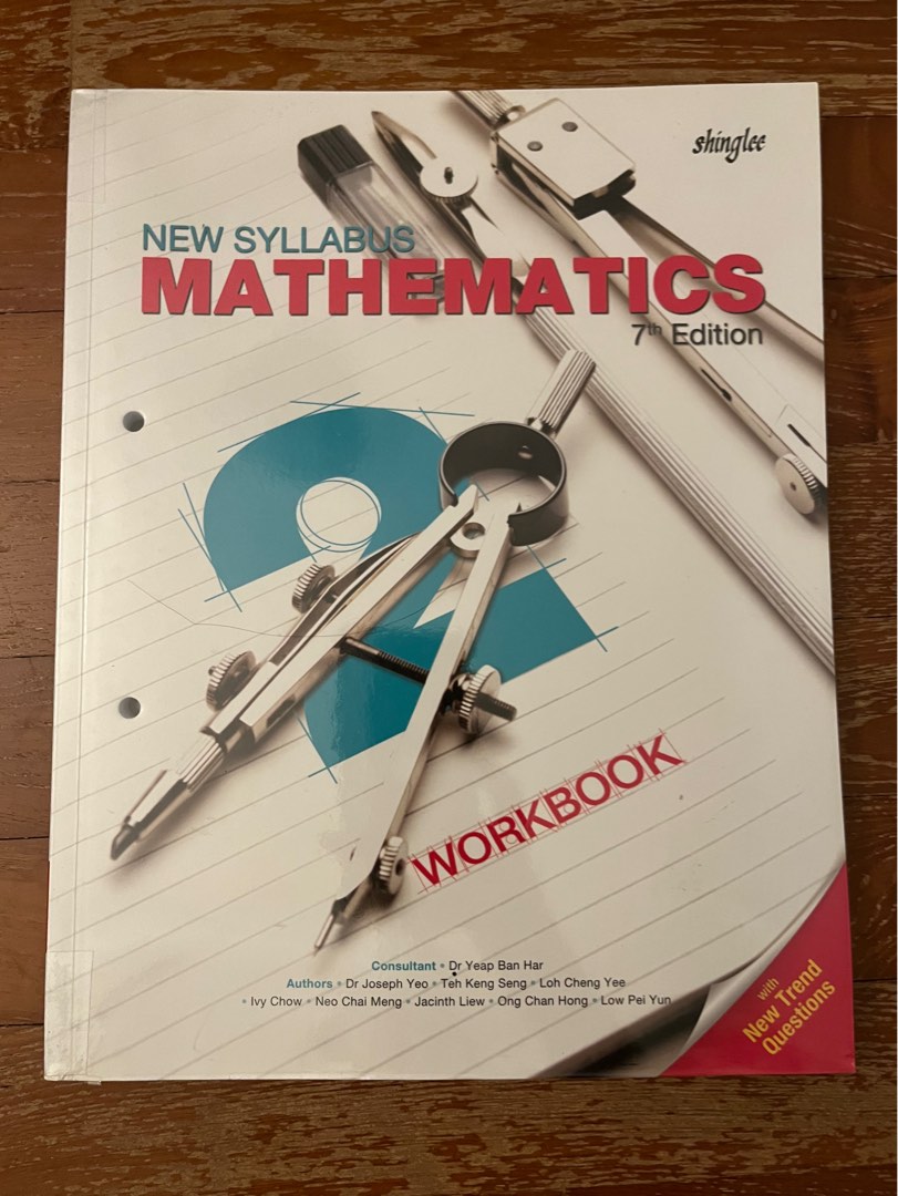 singlee secondary 2 mathematics workbook, Hobbies & Toys, Books ...