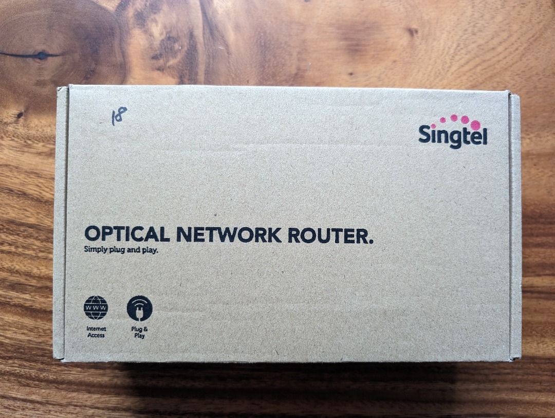 Singtel / Nokia G-240G-E Optical Network Router / ONT, Computers & Tech ...