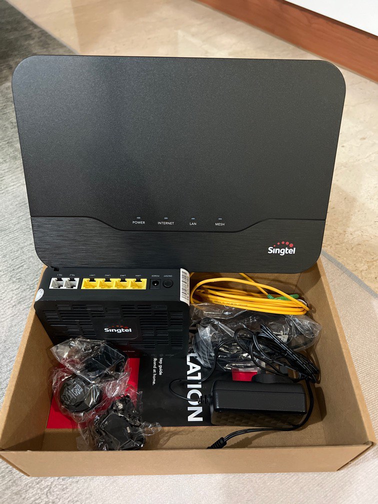 Singtel Router, Computers & Tech, Parts & Accessories, Networking on ...