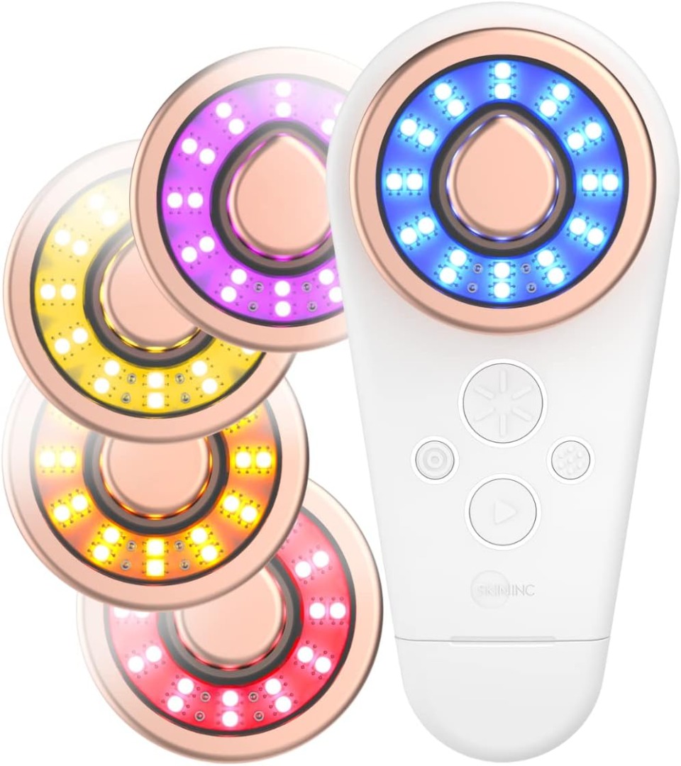 Skin Inc Tri-light +SABI AI Facial Device, Beauty & Personal Care, Face ...