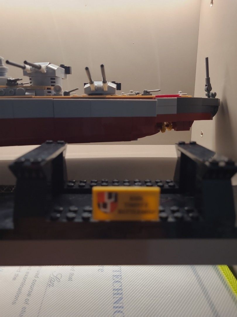 Sluban Triptiz German World War II Battleship, Hobbies & Toys, Toys ...