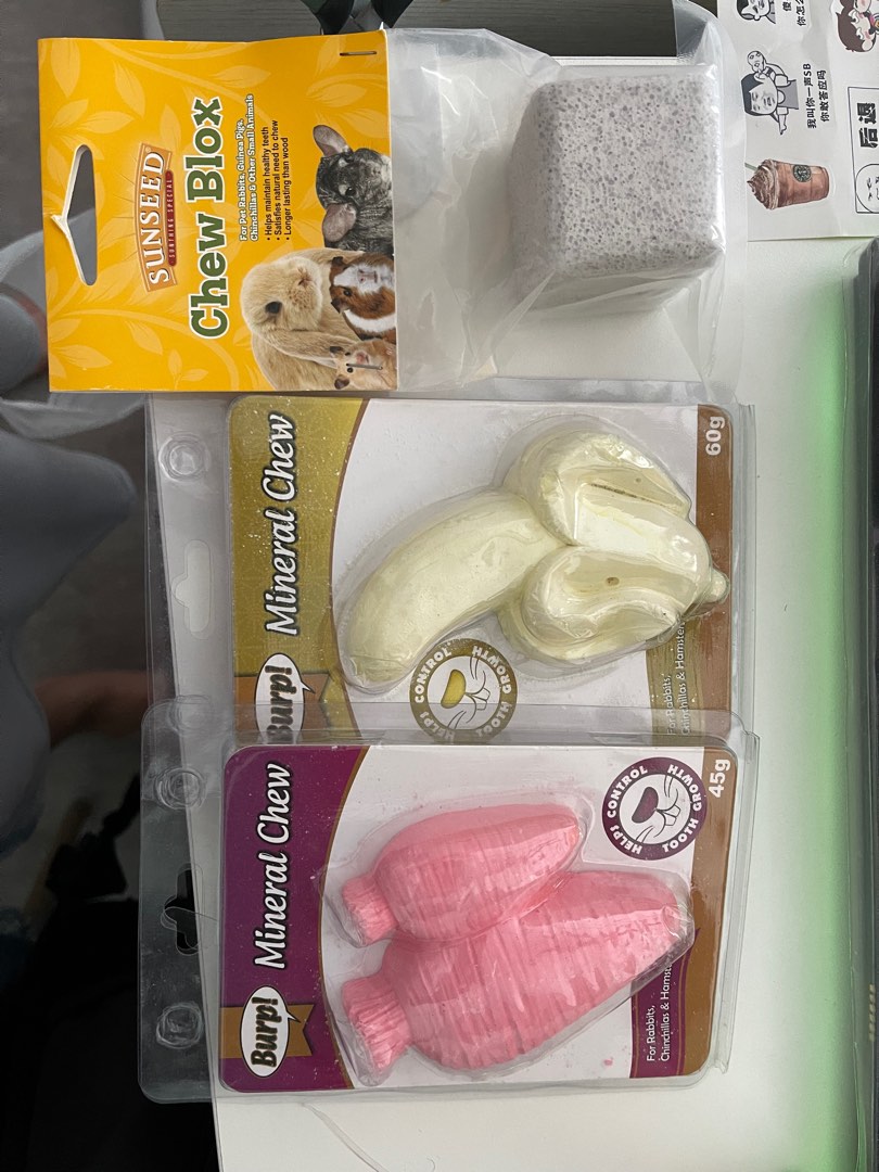 Small animals grinding minerals block., Pet Supplies, Homes & Other Pet ...