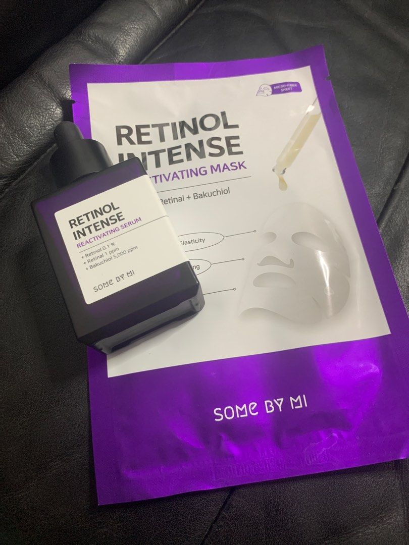 Somebymi retinol intense reactivating serum plus mask, Beauty ...