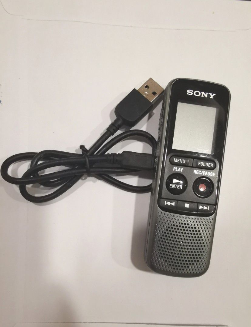 Sony digital voice recorder, Audio, Voice Recorders on Carousell