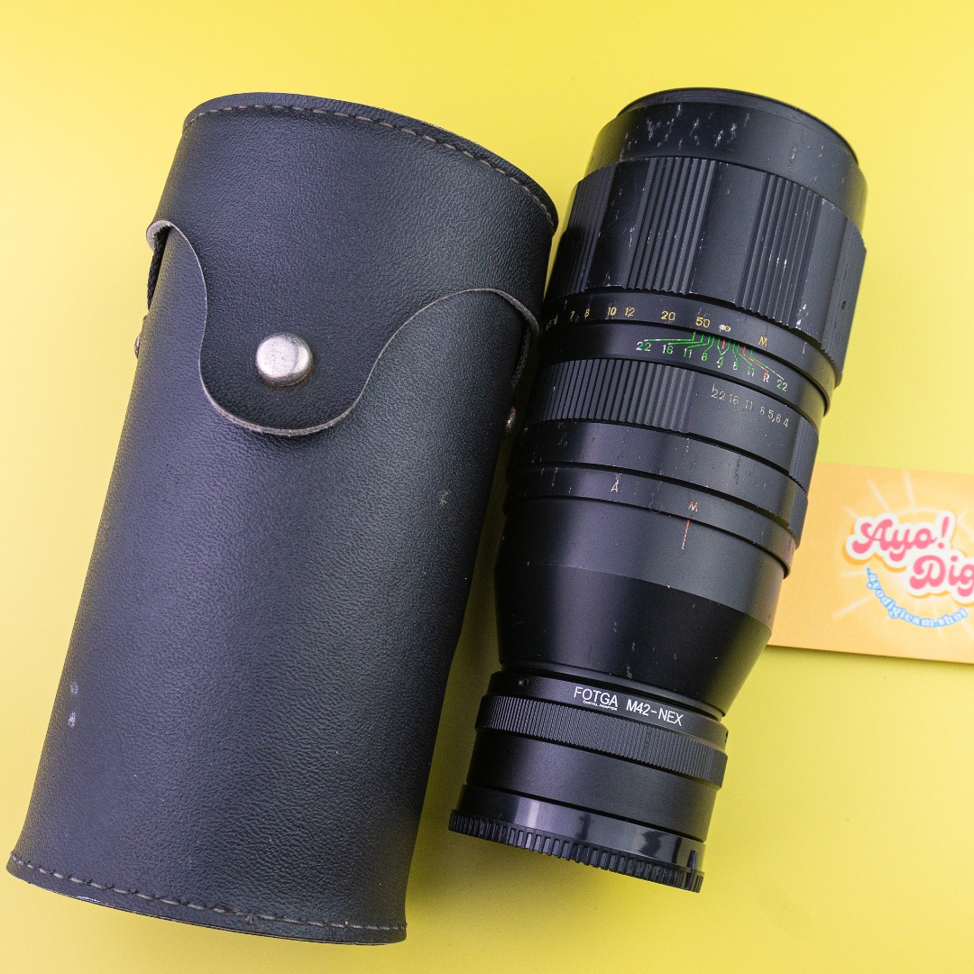 (SONY E-MOUNT) Jupiter-21M 200mm F4 Vintage Prime Potrait Lens ...