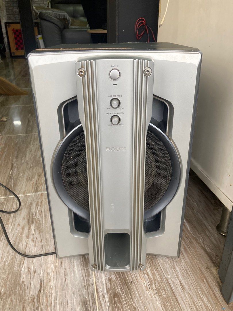 Sony subwoofer aktive, Audio, Soundbars, Speakers & Amplifiers on Carousell