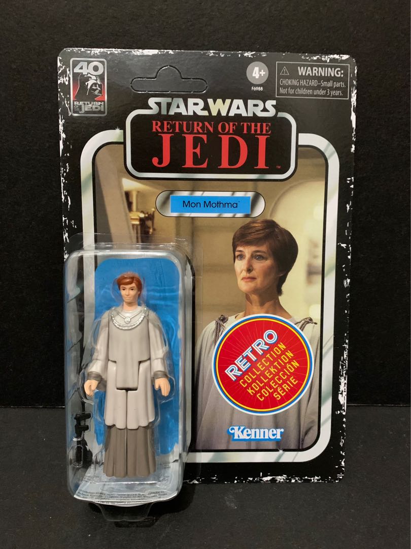 Star Wars Hasbro ROTJ Retro Collection Mon Mothma MOC 3.75”, Hobbies ...