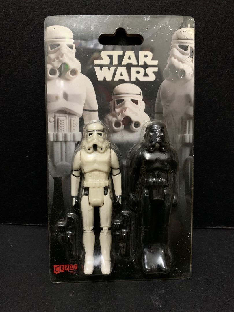 Star wars Rare Crazy Toys Retro Stormtrooper set MOC 3.75”, Hobbies ...