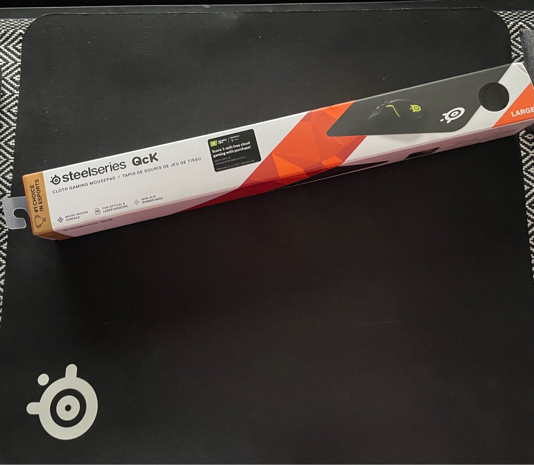 Steelseries QcK Large (Cloth gaming mousepad), Computers & Tech, Parts ...