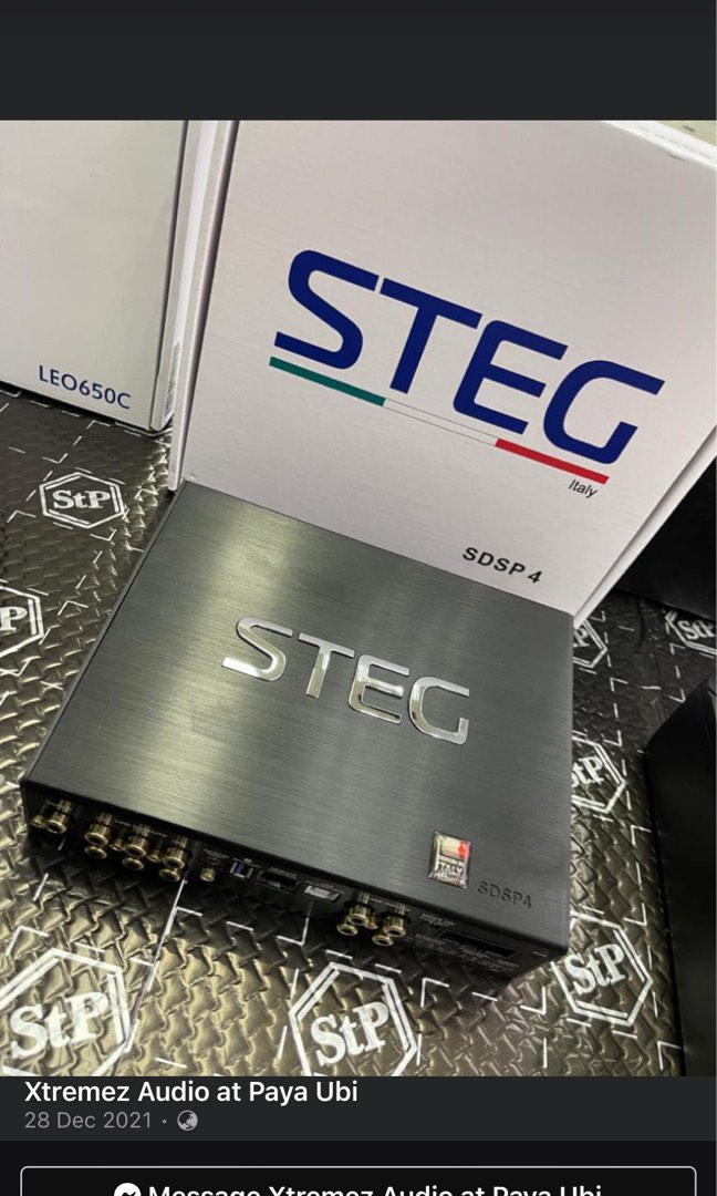 Steg Amplifier/ 4 Steg speakers and venom sub-woofer, Car Accessories ...