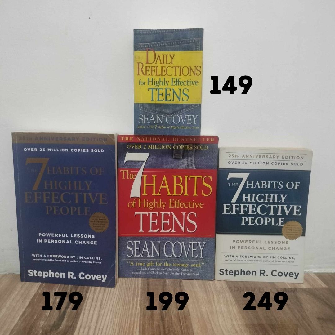 STEPHEN R. COVEY BOOKS (Self-Help Books), Hobbies & Toys, Books ...