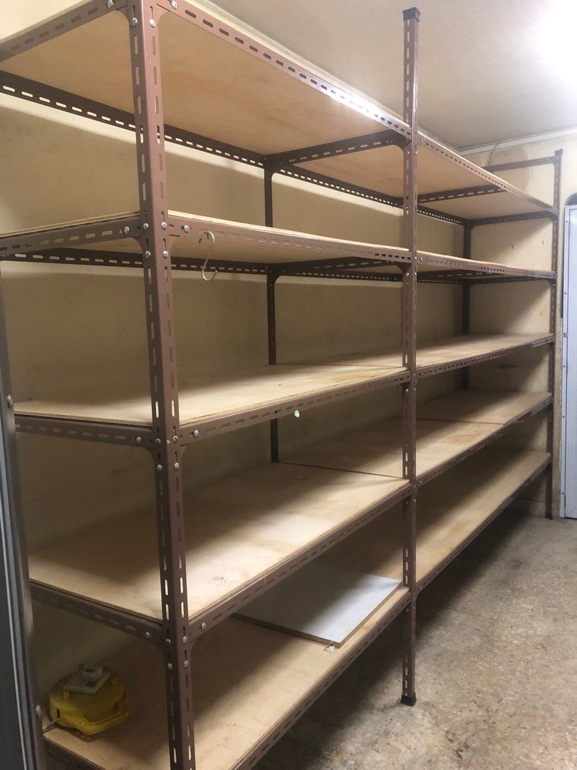 LARGE STORAGE RACK SHELVES 12ft x 8ft, Furniture & Home Living ...