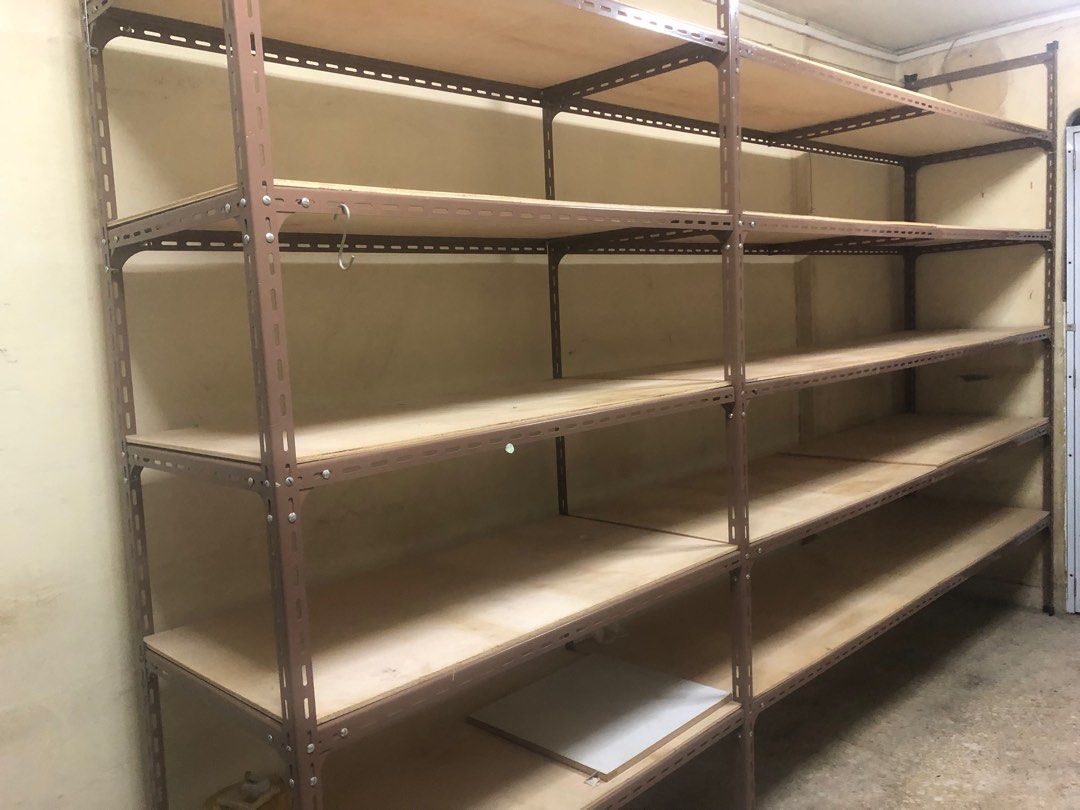 LARGE STORAGE RACK SHELVES 12ft x 8ft, Furniture & Home Living ...