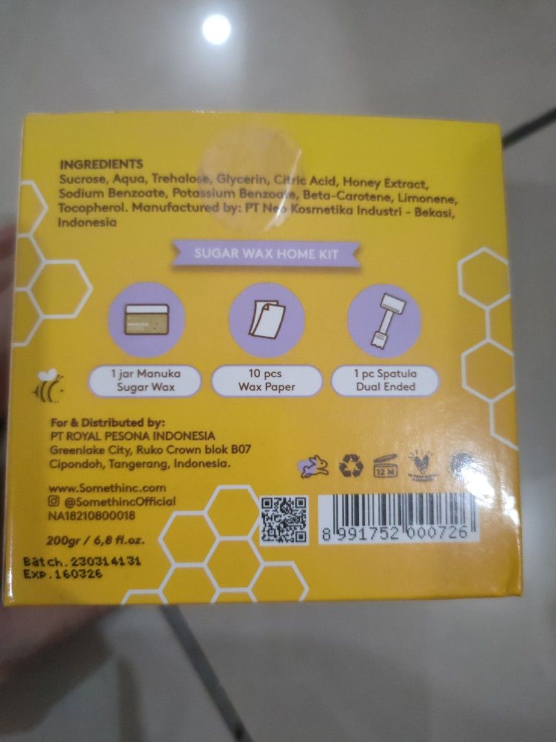 quick and painless hair removal kit sugar wax manuka 200gr baru ...