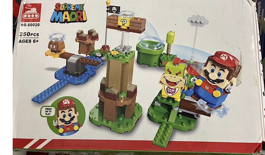 Super mario bricks starter set, Hobbies & Toys, Toys & Games on Carousell