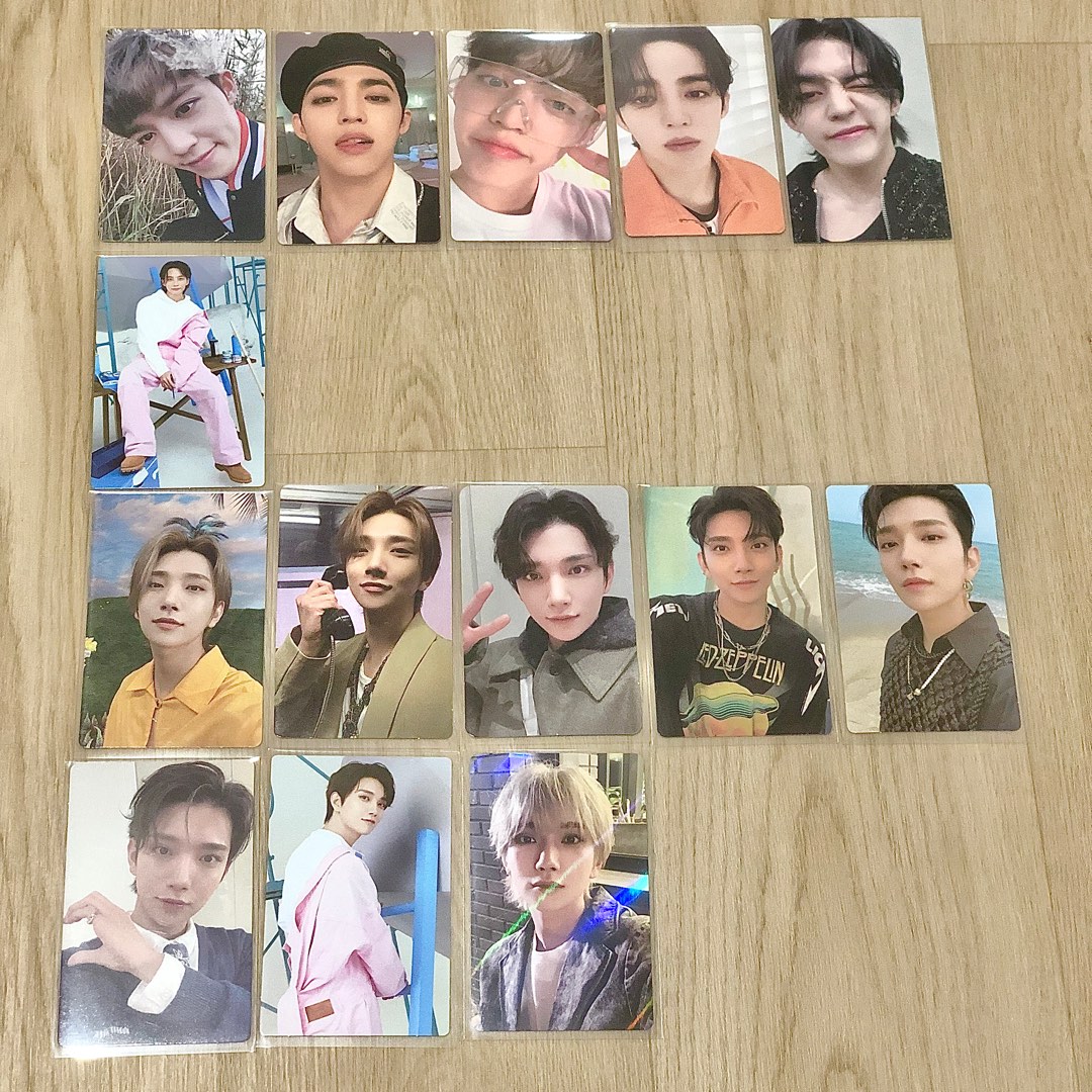 SVT Seventeen SCOUPS JEONGHAN JOSHUA Photocards ATTACA SECTOR17 FACE THE SUN FML CARATLAND ...