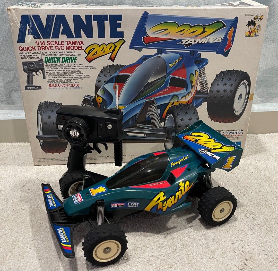 TAMIYA AVANTE 1/14 SCALE QUICK DRIVE (QD) RC MODEL, Hobbies & Toys ...