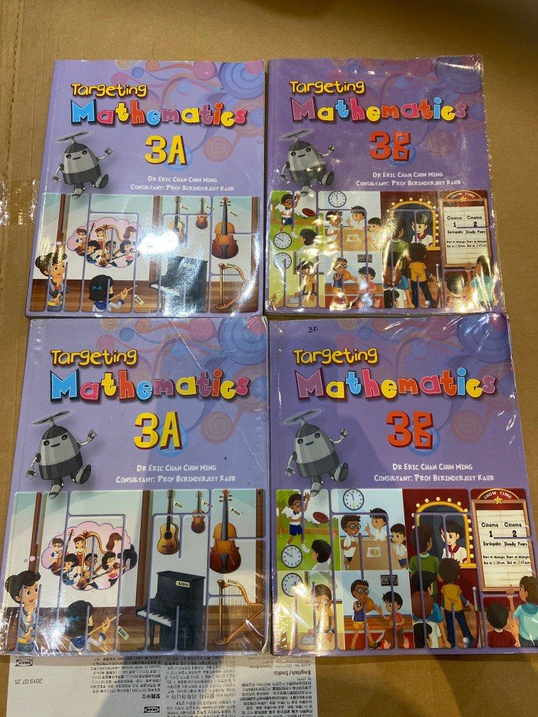 Targeting Math 3A and 3B, Hobbies & Toys, Books & Magazines, Textbooks ...