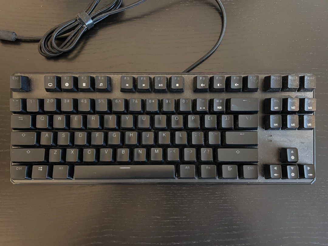 Tecware Phantom 87 RGB Mechanical Keyboard TKL Tenkeyless - 87 Key ...