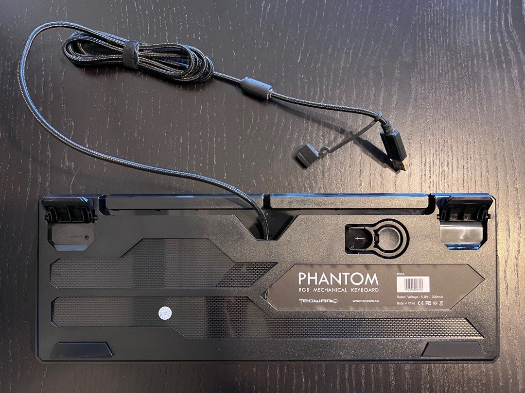 Tecware Phantom 87 RGB Mechanical Keyboard TKL Tenkeyless - 87 Key ...