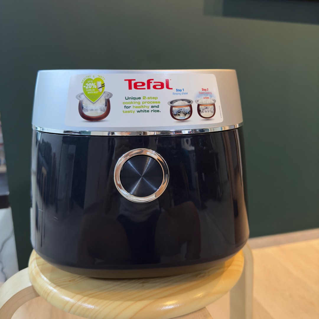 Tefal Serie R40 Rice Cooker Healty Cook Black, TV & Home Appliances ...