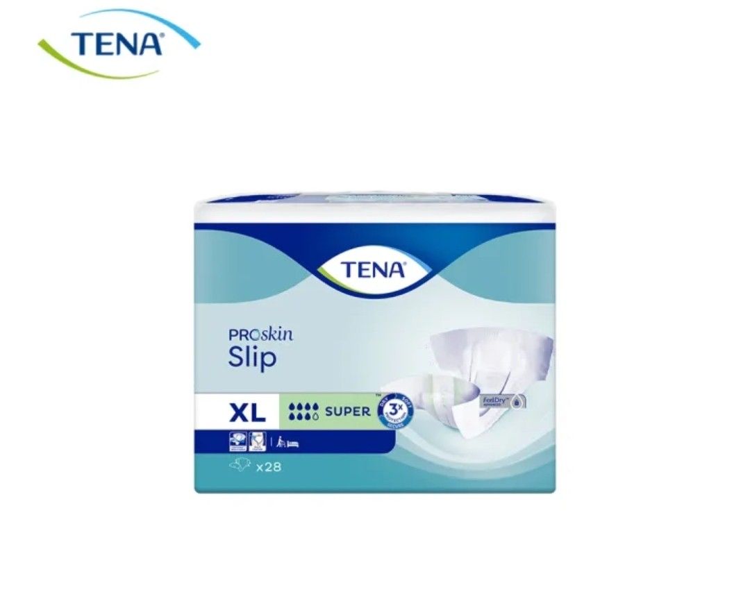 TENA PROSKIN SLIP SUPER XL, Health & Nutrition, Assistive & Rehabilatory Aids, Adult ...