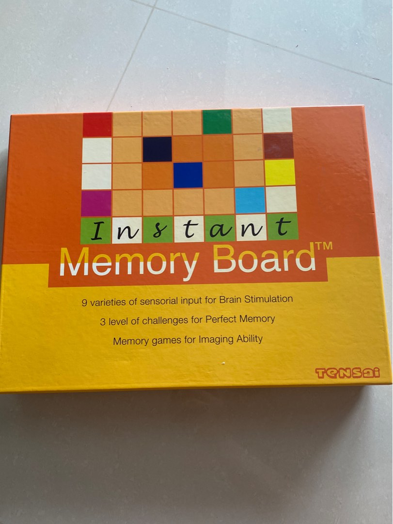 Tensai Instant Memory Board for brain simulation imaging ability ...