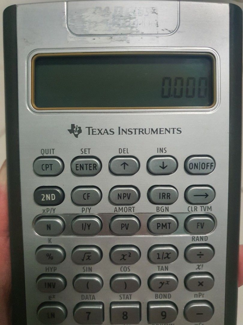 Texas Instrument BA II Plus Professional, Everything Else on Carousell