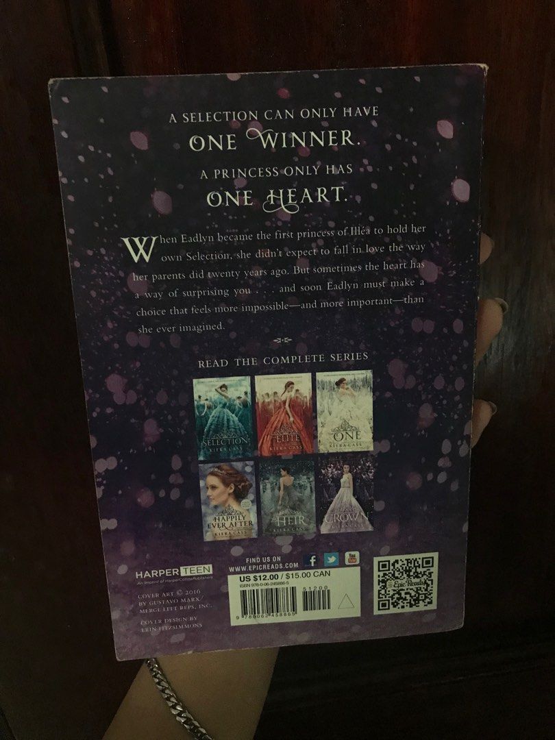 The Crown (The Selection Series) by Kiera Cass, Hobbies & Toys, Books ...