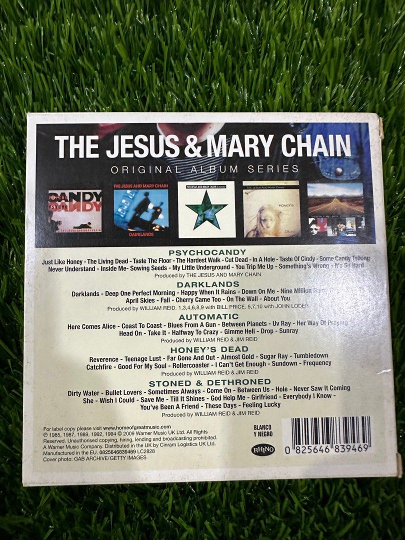 The Jesus & Mary Chain Original Album Series CD, Hobbies & Toys, Music ...