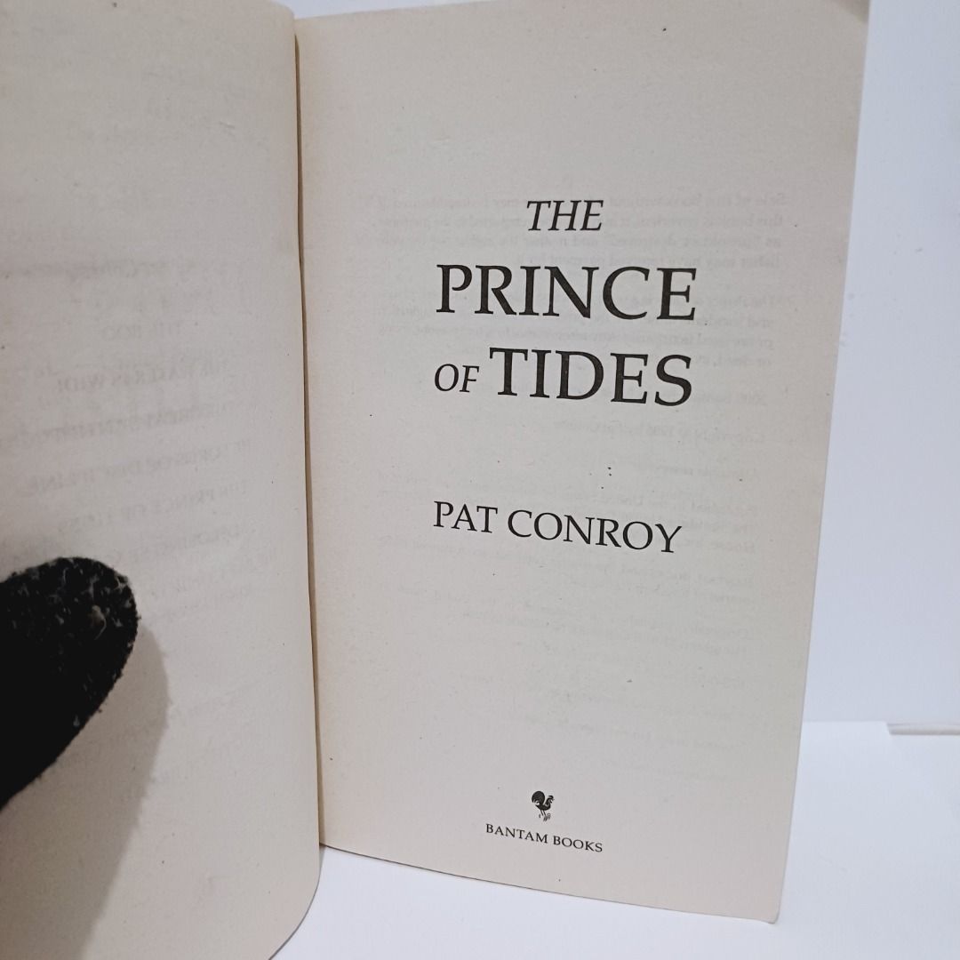 The Prince of Tides by Pat Conroy, Hobbies & Toys, Books & Magazines ...