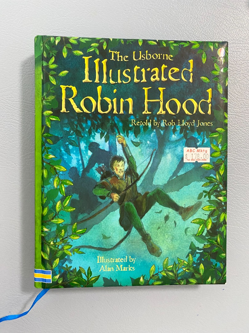 The Usborne Illustrated Robin Hood 英文故事書, 興趣及遊戲, 書本 & 文具, 小朋友書 - Carousell