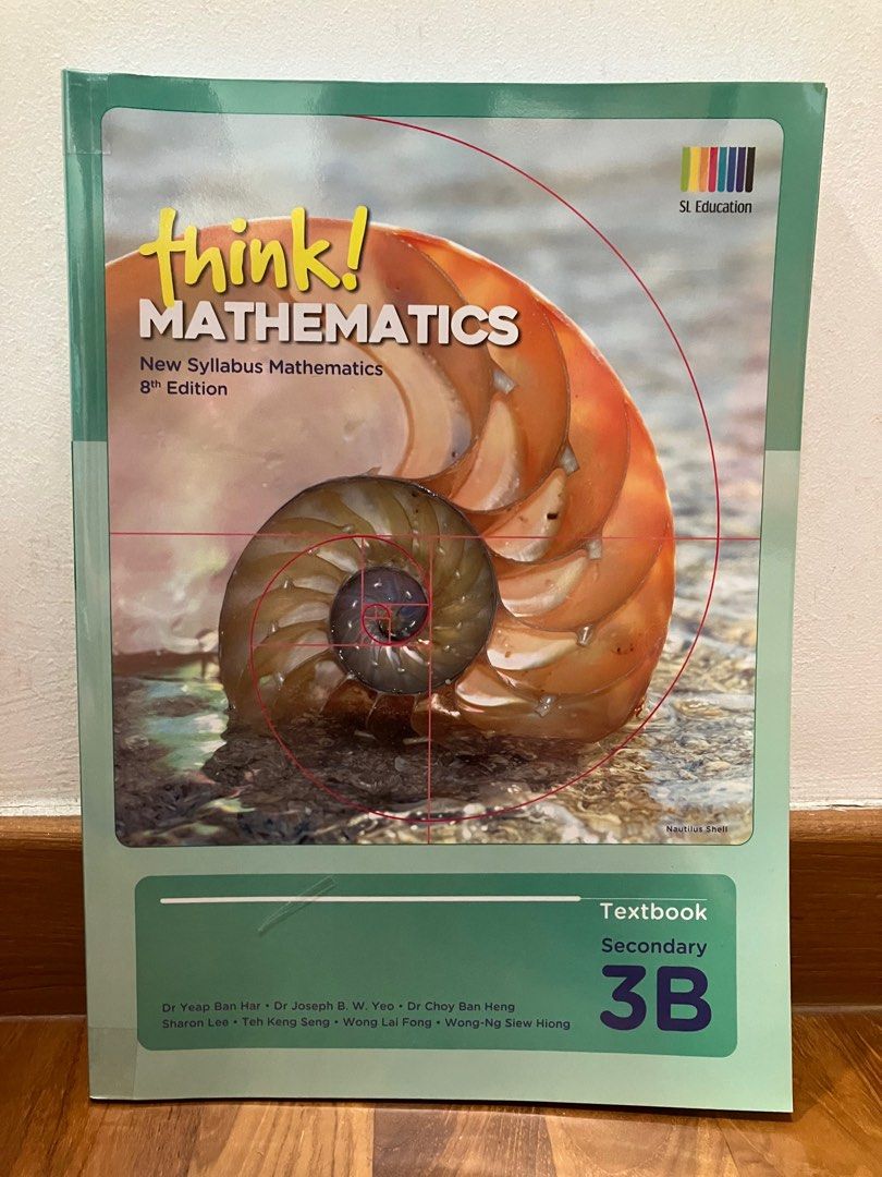 think! Mathematics Textbook 3A/3B, Hobbies & Toys, Books & Magazines ...