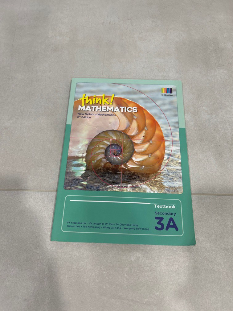Think! Mathematics Textbook 3A, 3B (8th edition), Hobbies & Toys, Books ...