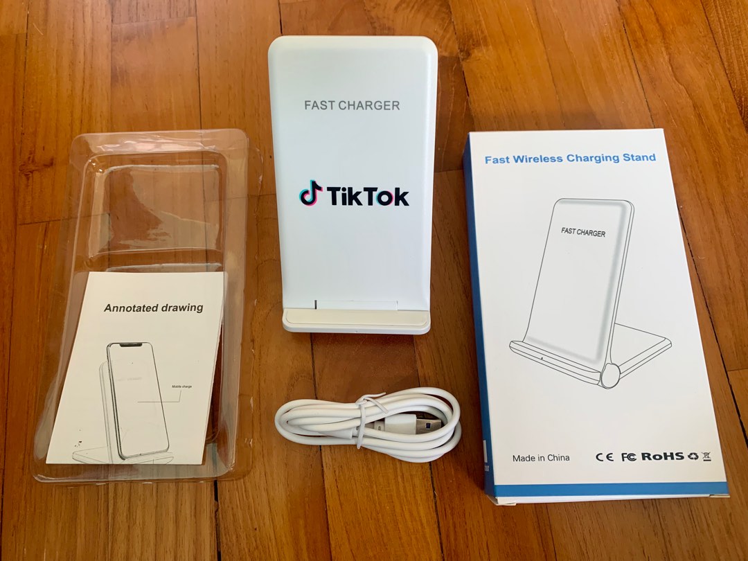 TikTok Exclusive Fast Charging Wireless Stand, Mobile Phones & Gadgets ...