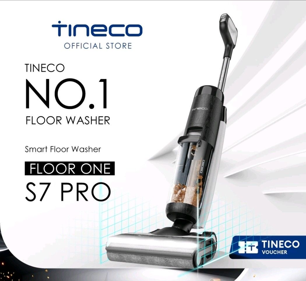 Tineco Florr One S5/ S6/ S7 PRO Cordless Smart Wet Dry Vacuum, TV ...