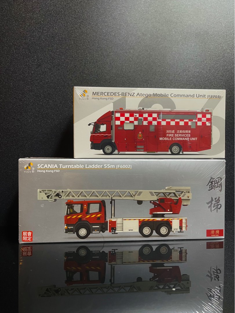 Tiny HK Fire Services Dept 1/76 1:76 not Masterpiece collectibles #scdf ...