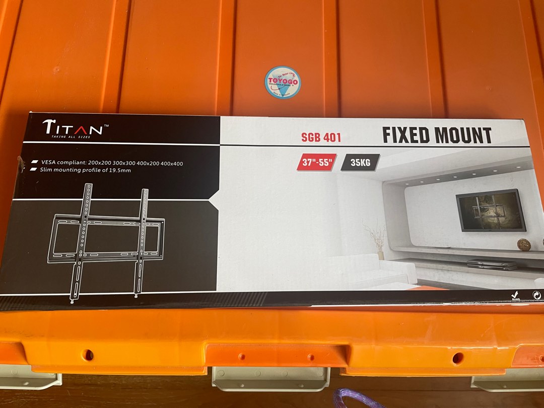 Titan TV wall mount SGB 401, TV & Home Appliances, TV & Entertainment ...