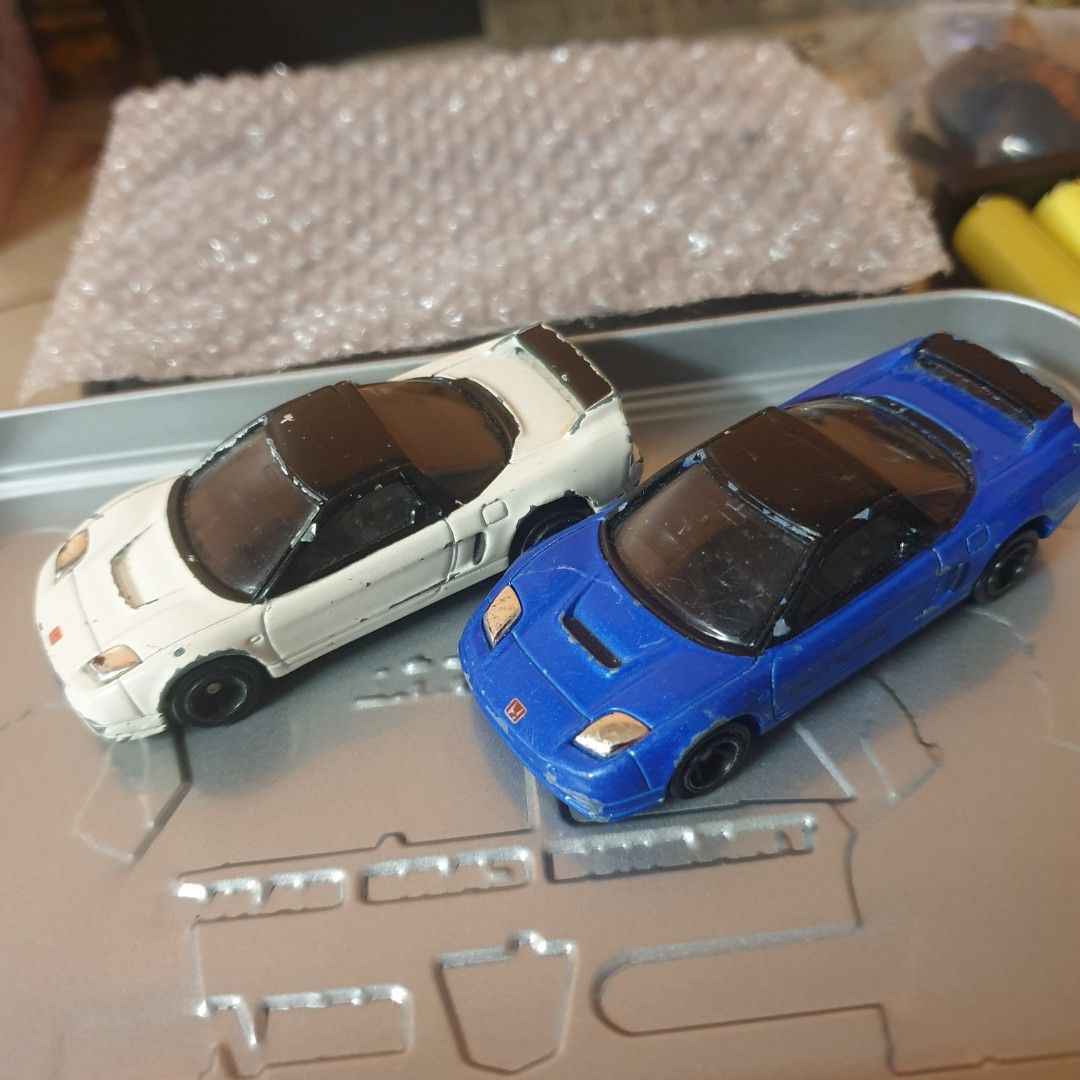 Tomica NSX-R Tomica Factory & white Nsx, Hobbies & Toys, Toys & Games ...