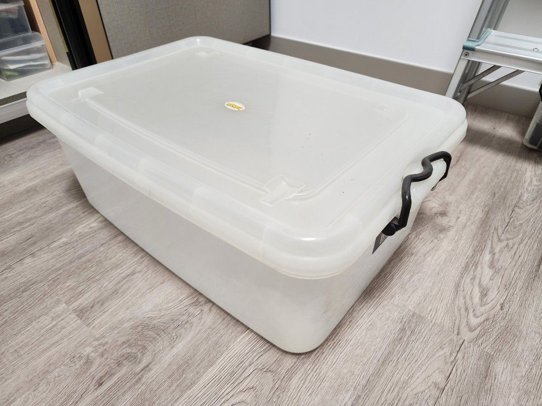 Toyogo Plastic Storage Box, Furniture & Home Living, Home Improvement ...