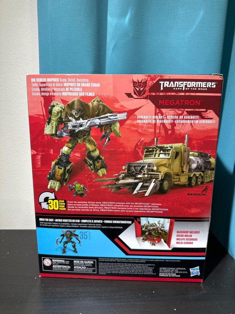 Transformers Dark of the Moon Studio Series 34 Leader Class Megatron ...