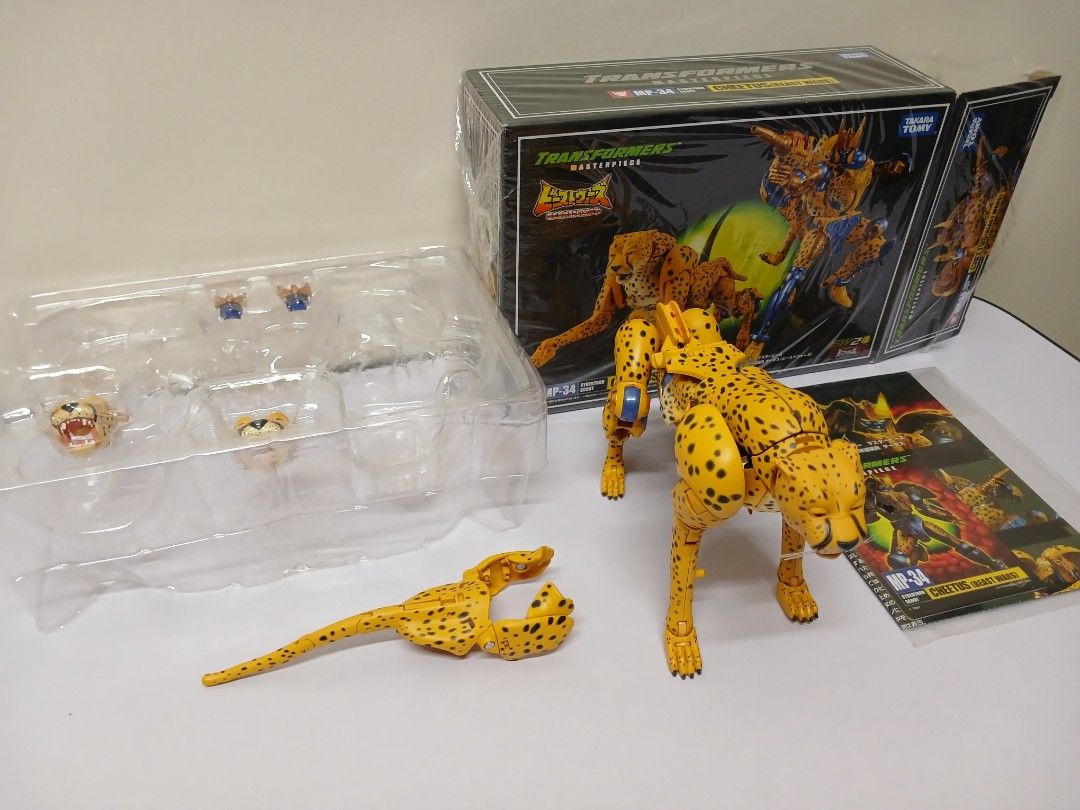 TRANSFORMERS MP-34 MASTERPIECE CHEETOR TAKARA BACK IN BOX, Hobbies ...