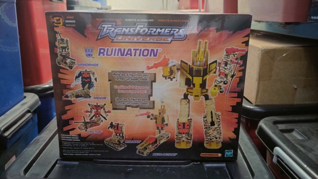 Transformers Universe Ruination, Hobbies & Toys, Toys & Games on Carousell