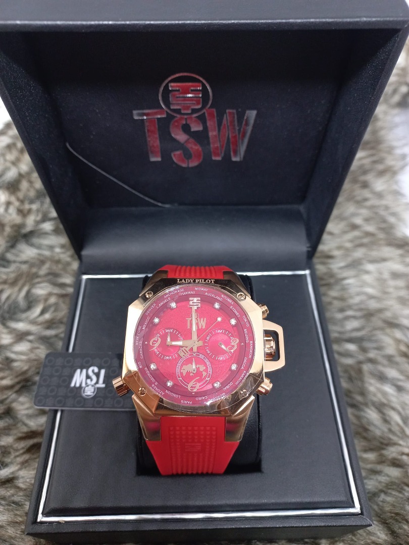 TSW TECHNO SPORT WATCH LADY PILOT, Women's Fashion, Watches ...